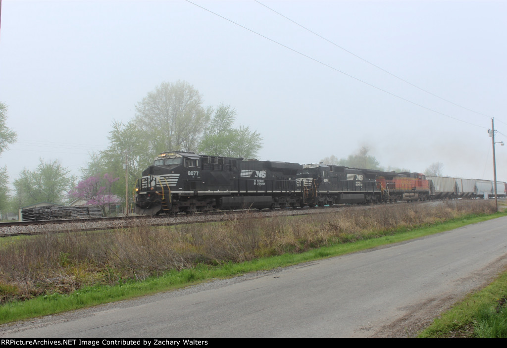 NS 8077 8301 BNSF 5135
